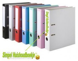 Ordner voor Simpel Huishoudboekje©